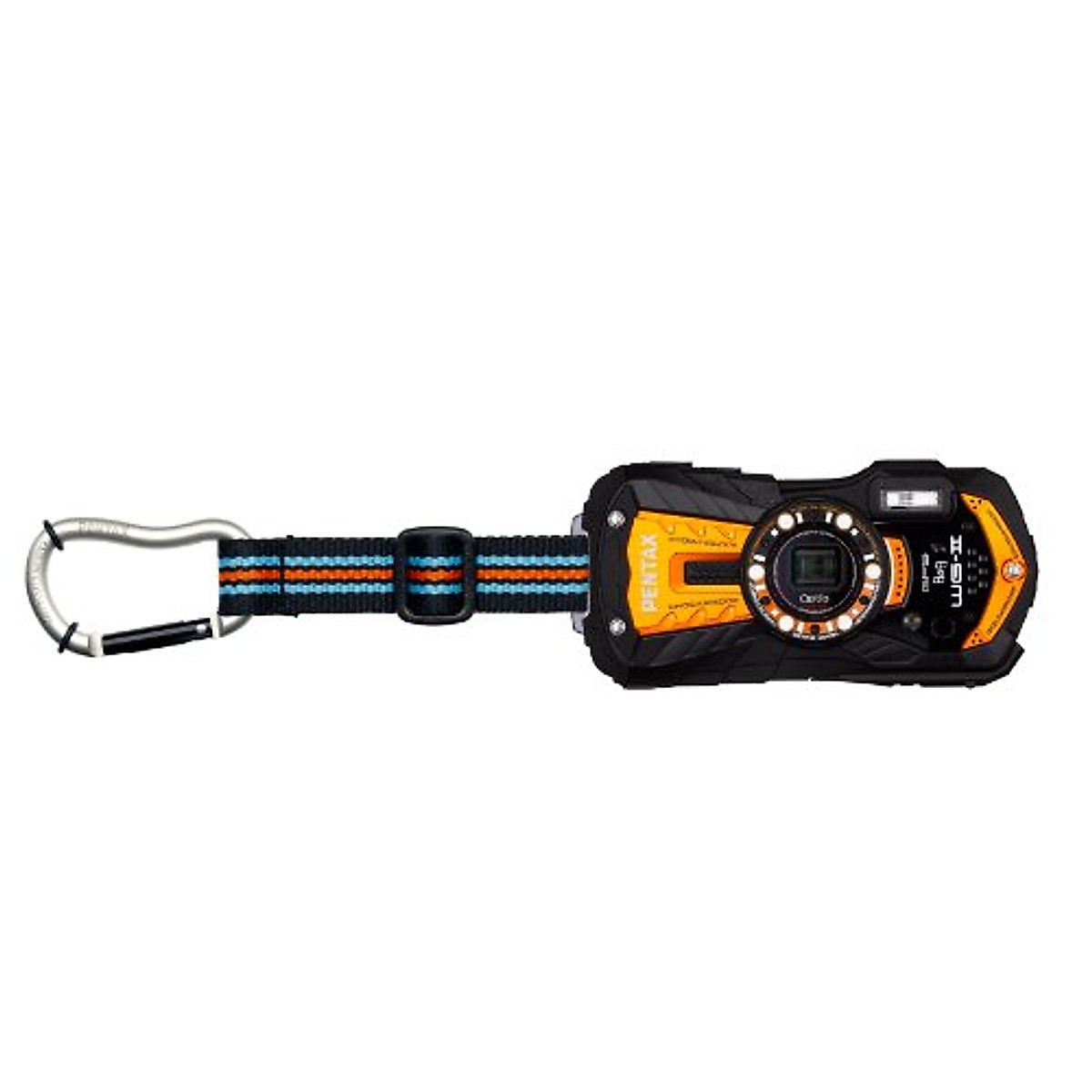 Pentax Optio WG-2 GPS Orange Adventure Series 16 MP Waterproof Digital Camera with 5 X Optical Zoom and GPS