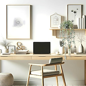 COCOBOO 1pcs Artificial Hanging Plants Fake Potted Eucalyptus Faux Plant Hanging Plant for Wall Room Home Indoor Outdoor Shelf Decor