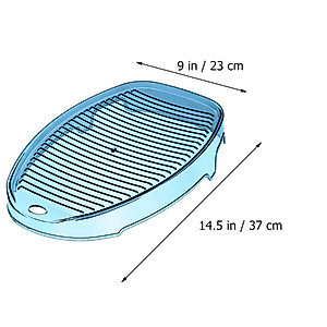 Cabilock Washing Washboard Baby Clothes Washboard Dormitory Washboard Home Scrubbing Board Non- Slip Socks Underwear Washboard Laundry Supply