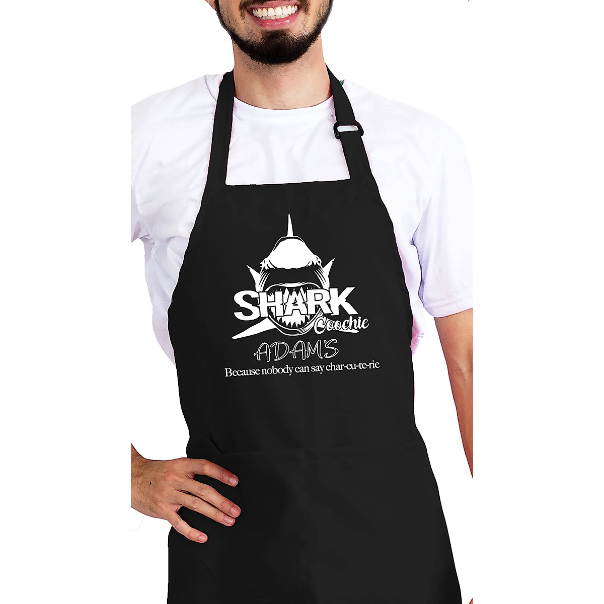 Personalized Shark Charcuterie Board, Custom Engraved Shark Cutting Board, Because No One Can Say Charcuterie Serving Board, Halloween Christmas Customizable Shark Cheese Boards