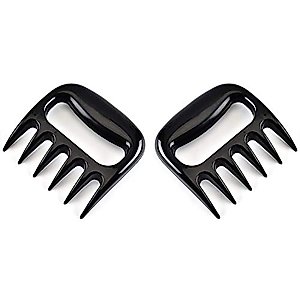 JANEMO Meat Claws,Black Meat Shredder Claws,Use for Shredding, Carving, Handling, Lifting, Pulling Apart Meat