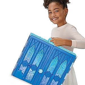 Disney Frozen 2 Elsa's Fold and Go Ice Palace, Castle Playset, Toy for Kids Ages 3 and Up
