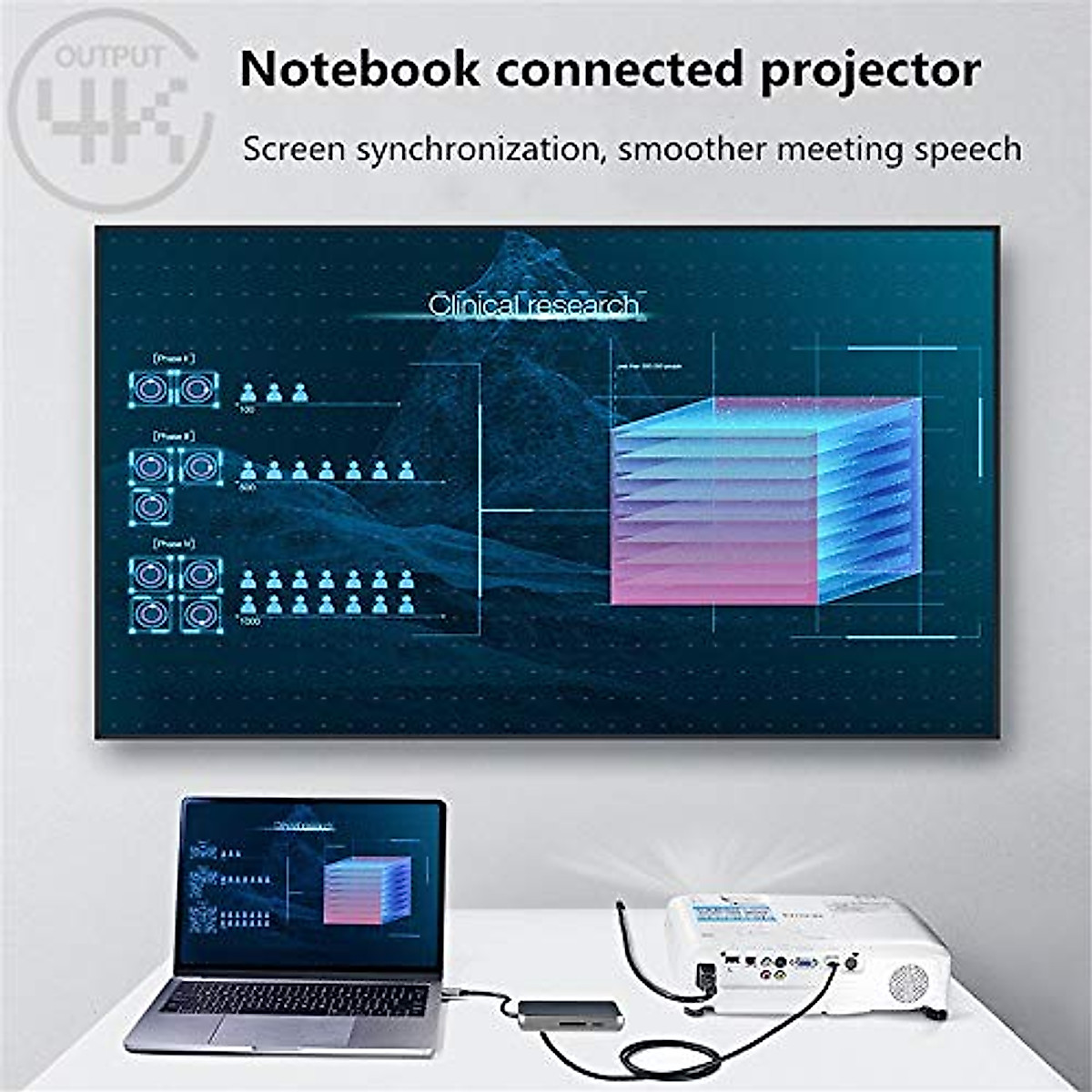 ZPLJ High-Speed USB C Adapter Expansion Dock Station 8 in-1 USB C Hub with Ethernet Port 4K HDMI PD Charging 3 USB 3.0 Ports Support SD TF Card Reader Compatible Portable