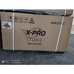 X-PRO 110cc ATV Quad ATVs Quads 110cc 4 Wheeler ATVs ATV 4 Wheelers，Spider Blue