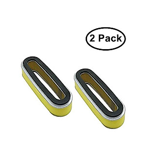 MOWFILL 2 Pack 17210-ZE6-505 Air Filter Replace for Honda 17210-ZE6-003 17211-888-013 Lesco 050389 Fits Honda GV150 GV200 GVX120 GVX1210 HR194 HR195 HR21 HR214 HR215 HR21 HRA21 HRA214 HRA215 HRC215