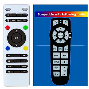 Replacement Remote Control for VES 2008 2009 2010 2011 2012 2013 Chrysler Town and Country Overhead DVD Systems