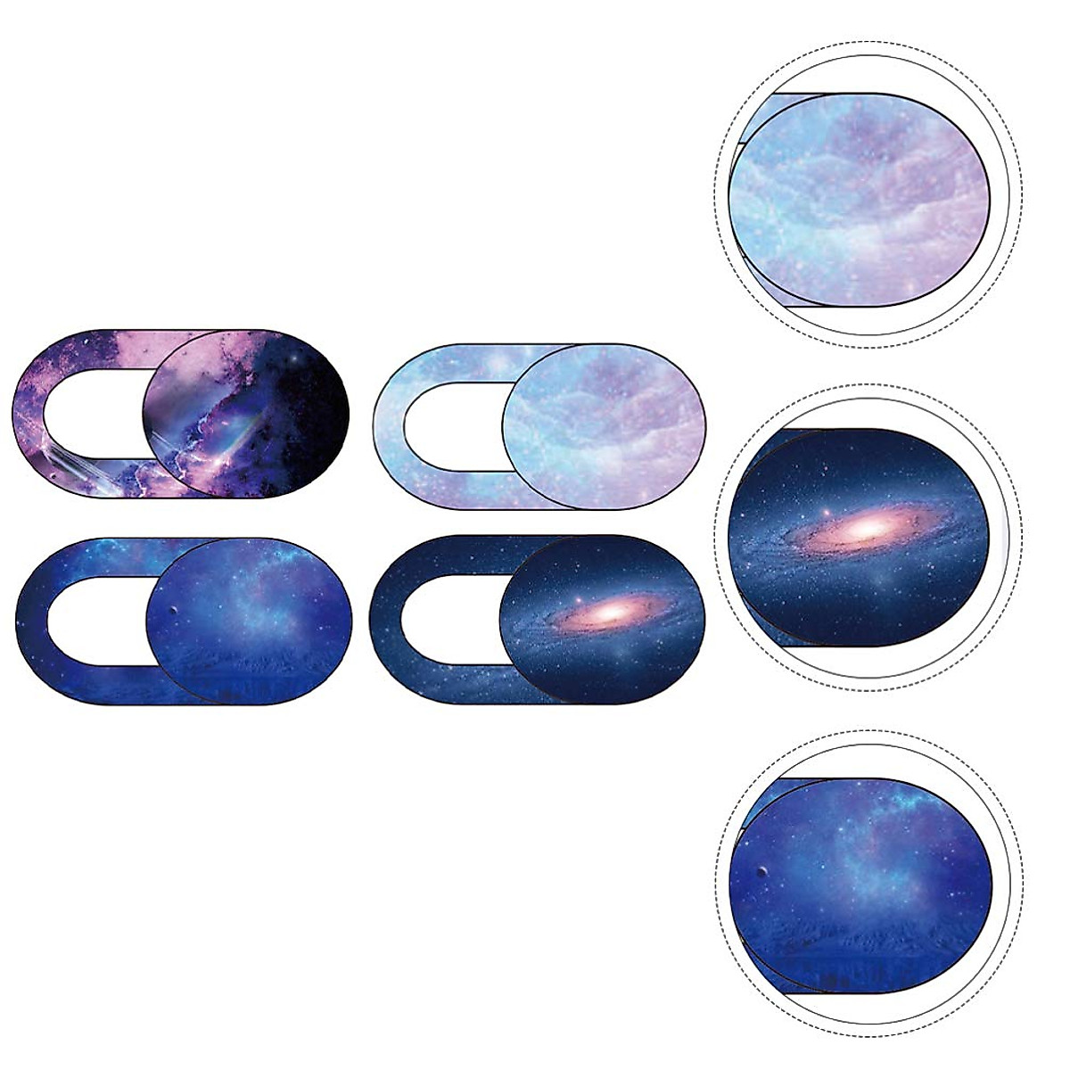 SHERCHPRY 4pcs Camera Privacy Cover Sliding Camera Cover Webcam Cover Slide Cover Webcam Computer Camera Cover Slide Laptop Camera Cover Webcam Blocker Webcam Shield Cell Slider