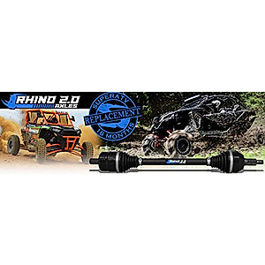 SuperATV Heavy Duty Rhino 2.0 Rear CV Axle for 2019-2022 Honda Talon 1000R | 1 REAR Axle | 25% Stronger Than Stock! - 18-Month Warrant