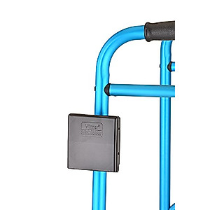 NOVA Cup Holder for Walker, Rollator, Transport Chair, Wheelchairs – Universal Fit on Round Tube Only, Adjustable & Foldable Drink Holder