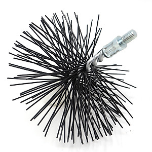 Midwest Hearth 4-Inch Round Pellet Stove Chimney Cleaning Brush Made in USA