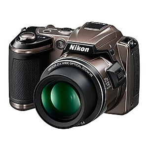 Nikon COOLPIX L120 14.1 MP Digital Camera with 21x NIKKOR Wide-Angle Optical Zoom Lens and 3-Inch LCD (Bronze)