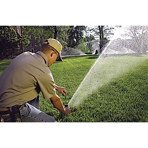 Rain Bird 50' CP5004PC Rotor with Pro Nozzle Set, 40° -360° Pattern, 25' -50 Spray Distance, Black