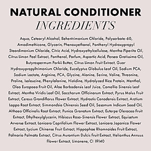 Hanz de Fuko Premium Natural Conditioner – Sulfate and Paraben Free – Fights Dandruff and Scalp Irritation – 16+ Natural Plant Extracts, 8 oz.