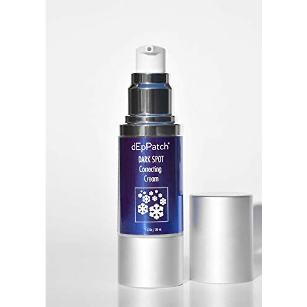 dEpPatch DARK SPOT Correcting Cream with ANTI AGING Peptides for Face and Body | Tighten, Maintain Even Radiant Skin Tone| All Natural Active Ingredients, Made in the USA (1 fl oz)