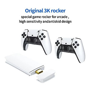 Newcomer M15 Game Stick, Retro Handheld Game Console with 19,000 Games, HD 4K 64G Plug and Play Video Games for TV