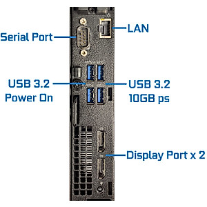 Dell OptiPlex 7000 Micro Desktop Computer, Intel i7-12700T, 64GB RAM, 2TB NVMe SSD, Wi-Fi 6E, Bluetooth, USB C, DisplayPort, HDMI - Windows 11 Pro