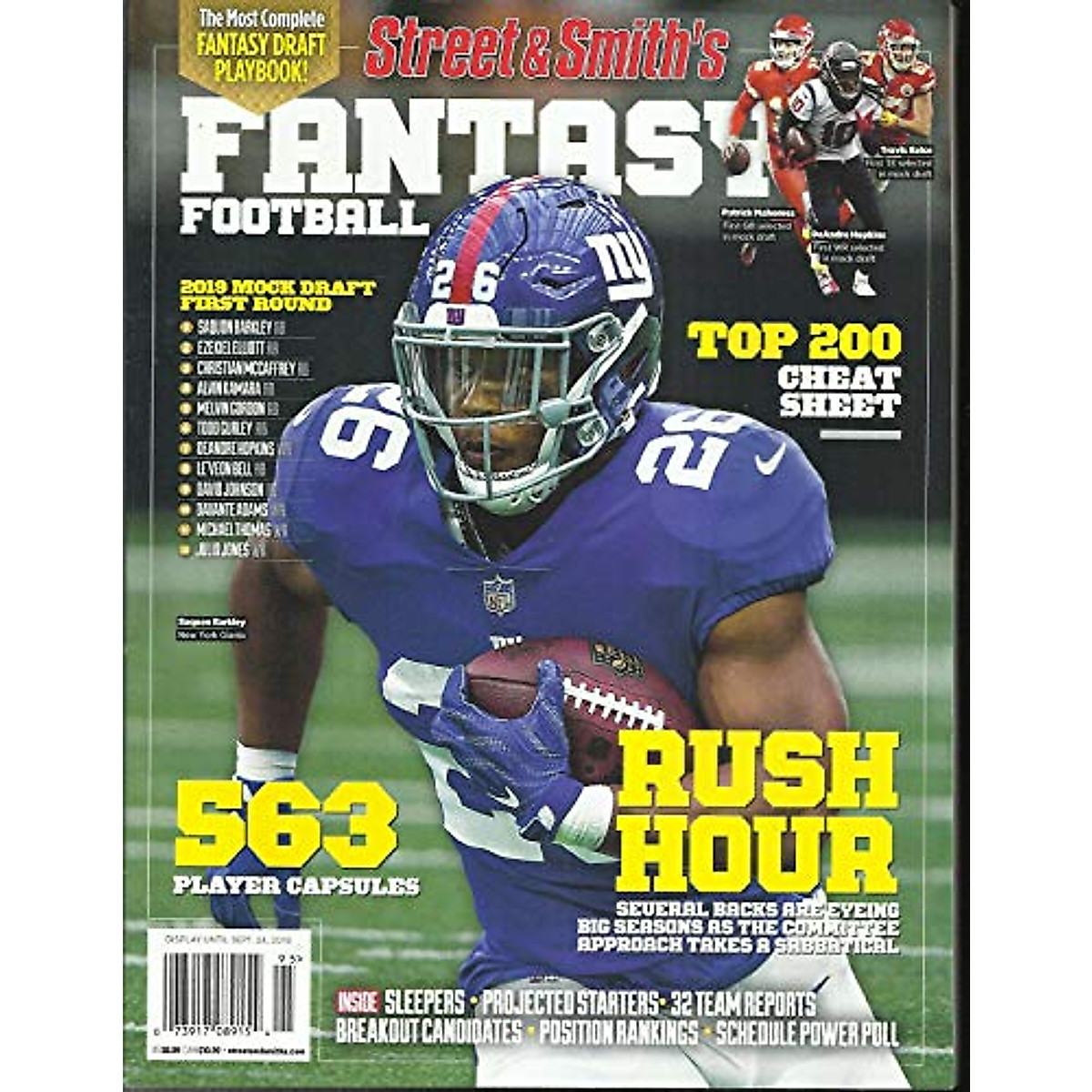 STREET & SMITH'S FANTASY FOOTBALL MAGAZINE, RUSH HOUR FEBRUARY, 2019
