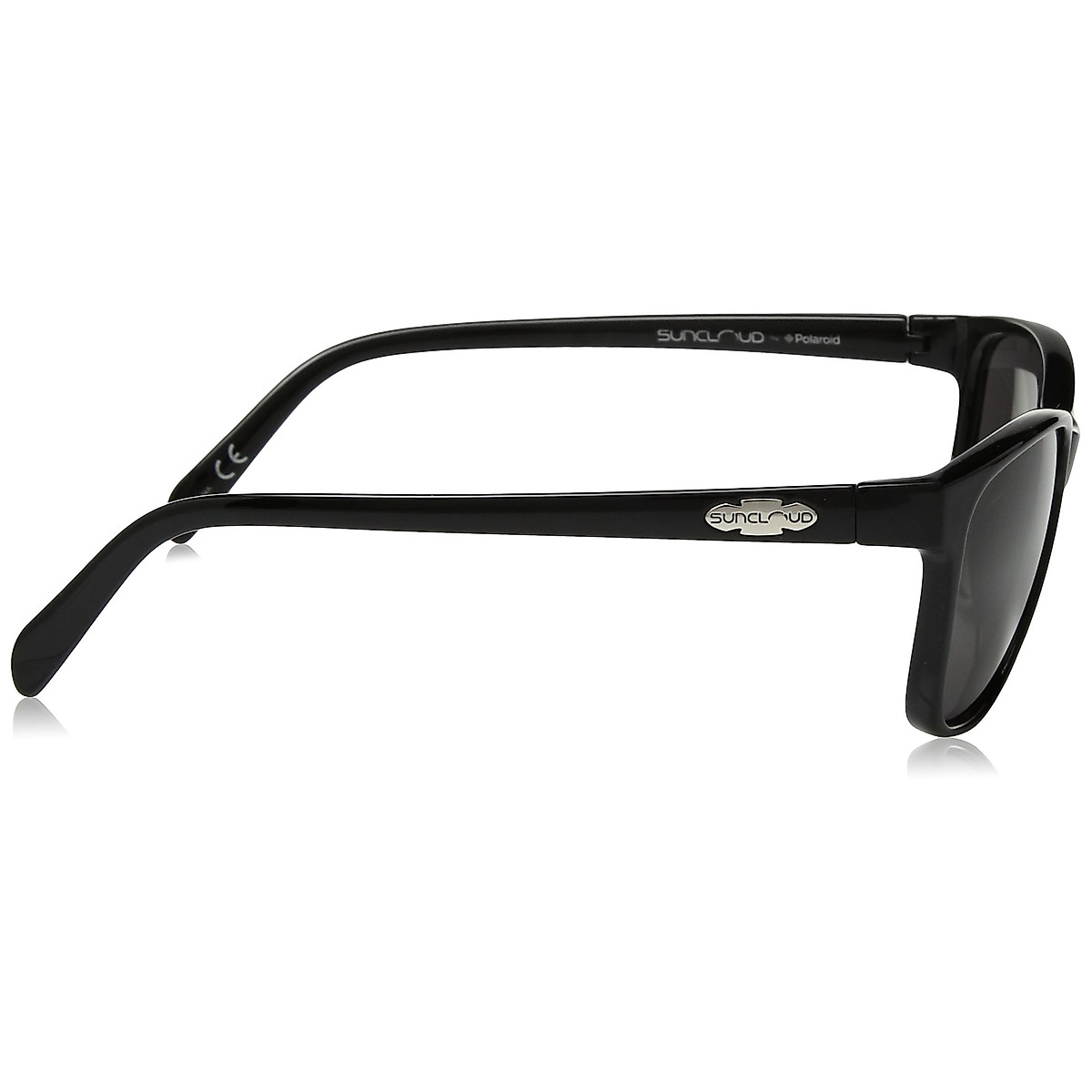 Suncloud Dawson Polarized Sunglasses, Black / Polarized Gray Green, One Size