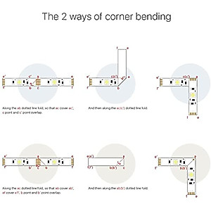 WENICE LED Lights for TV 65-80inch, USB LED Light Strip 18.1ft with APP and Remote