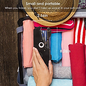 SiddenGold Handheld Sewing Machine, Mini Portable Electric Sewing Machine for Beginners, Home DIY and Travel, Quick Handy Repairing Stitch Tool for Fabric, Clothing, Kids Cloth, Black M