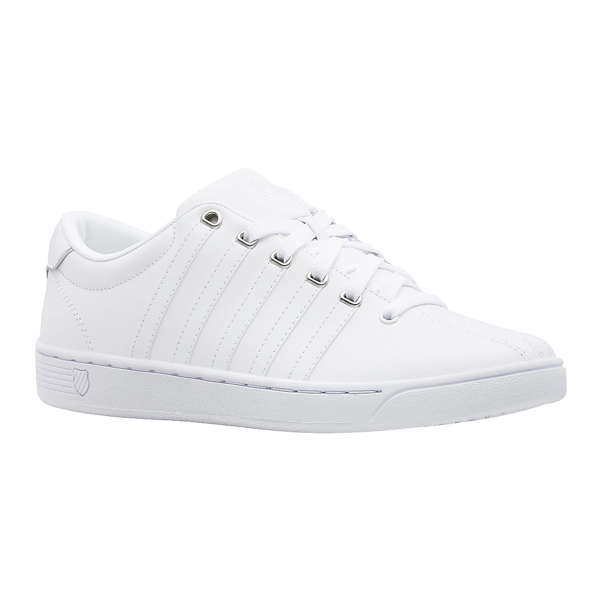 K-Swiss Women's Court Pro II CMF Sneaker, White/Silver, 7.5 M