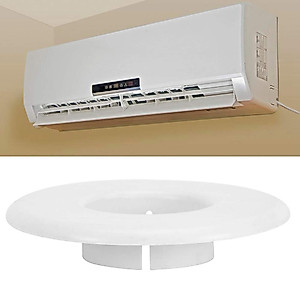 Fdit Air Conditioning Wall Hole Cover Decorative Air Conditioner Partition Covers Accessories