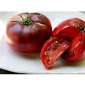 30+ Giant Black Krim Tomato Seeds, Heirloom Non-GMO, Low Acid, Indeterminate, Open-Pollinated, Sweet, Super Delicious, from USA