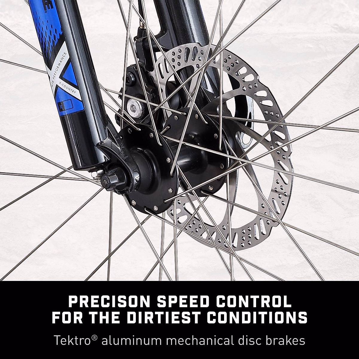 Mongoose Switchback Comp Adult Mountain Bike, 18 Speeds, 27.5-inch Wheels, Women Aluminum Medium Frame, Grey