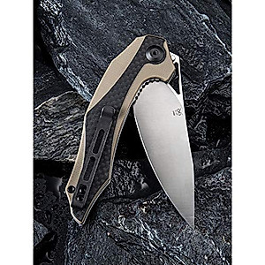 CIVIVI CIVC904A Plethiros Linerlock Tan