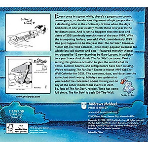 The Far Side® Theme-a-Month 2021 Off-The-Wall Calendar