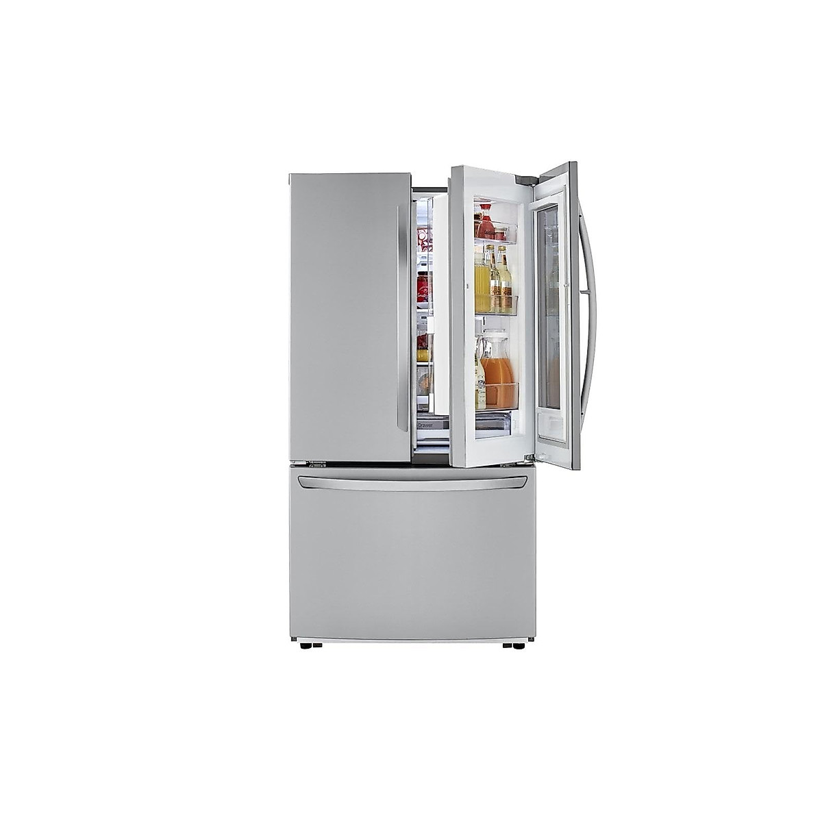 LG LFCS27596S 27 Cu.Ft. Door-in-Door InstaView French-Door Refrigerator (2019)