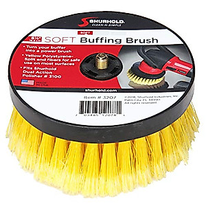Shurhold 3207 Soft Brush for Dual Action Polisher