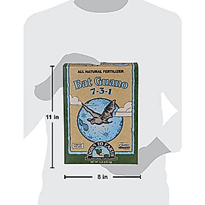 Down to Earth Organic Bat Guano Fertilizer Mix 7-3-1, 2 lb