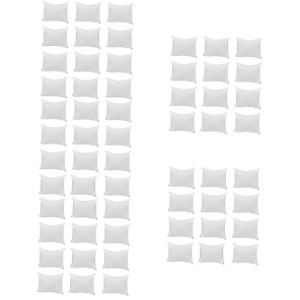 Abaodam 100 Pcs Watch Pillow Bolster Pillow Decorative Bracelet Display Watch Stand Bracelet Watch Jewelry Pillow Watch Winder Pillow Replacement Pillows Liner White Man Automatic Flannel