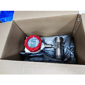 DN25 40 Water Flow Meter Turbine Flow Meter 1 inch Liqiud Oil Fuel Flowmeter LCD Display RS485 4-20mA(DN40)