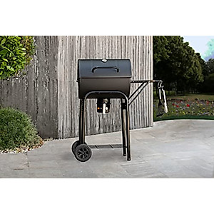 Amazon Basics 317 Square Inch Charcoal Grill, Black