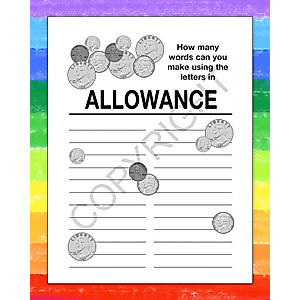 ZOCO - Be Smart with Your Savings - Educational Coloring & Activity Books (25 Bulk Pack, Without Crayons) - Teach Kids About Money - Bank Supplies - Gifts for Kids