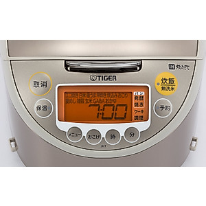 TIGER IH rice cooker cooked (5.5 Go cook) JKT-W100-CC champagne beige