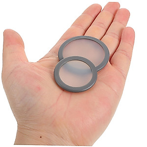 COLLBATH 2pcs Diaphragm Earpieces Replacement Replacement Parts Spare Parts Kit Stethescope Holder Accessories Pvc