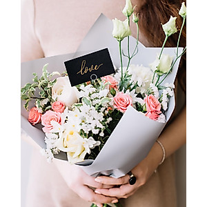 30Pcs Metal Floral Card Holder,Wire Place Card Holder Picks,Photo Pictures Holder,Table Name Number Card Holder for Wedding,Memo Note Holder for Flower Arrangement,Wedding,Baby Shower,Party Decorations