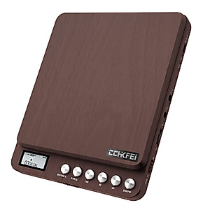 Portable CD Player with Bluetooth and FM Transmitter 2000mAh Rechargeable Car Bluetooth CD Player Portable with Speakers Dual Headphones Jack Anti-Skip CD Player for Car Home Adults Kids