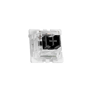 Chuangquan Mechanicla Keyboard Switch, Outemu Black Switches, Cherry MX Equivalent, Pluggable and Replaceable, DIY Keyboard, with Keycap and Switch Puller, for Mechanical Gaming Keyboard (10 pcs)