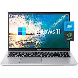 Acer Aspire 15.6” Laptop (Latest Model), Full HD IPS Display, Intel Core i3-1115G4, 12GB RAM, 512GB SSD, RJ-45 Ethernet Port, USB Type-C, Wi-Fi 6, HDMI, NLY MP, Windows 11