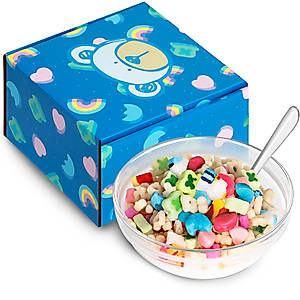 Cereal Candle,Vanilla Cereal Bowl Candle with Metal Spoon,3 Wicks Cereal Candles,Scented Soy Candle for Gifts