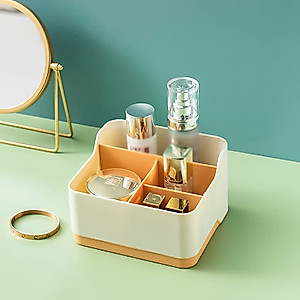 BKDFD Desktop Sundries Organizer Box Home Living Room Remote Control Rack 4-slot Desktop Storage Home Storage Box (Color : E, Size : 1)