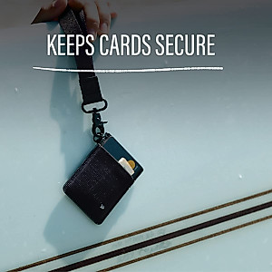 Thread Wallets Ultra Slim Card Holder Wallet - Slim Wallet for Women & Men - Minimalist Wallets for Women - Small Wallet for Women & Men - Modern Credit Card Organizer Mini Wallet (Black)