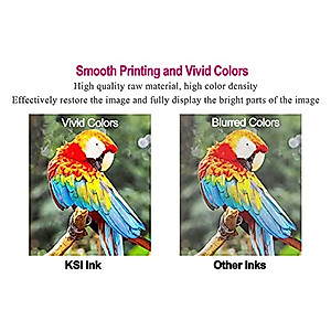KSI Ink Refill kit 6x100ml forHP 950 951 932 933 60 61 952 902 901 62 63 64 65 21 22 920 940 934 564 711 970 971 94 95 96 Refillable Ink Cartridge for HP Envy 4500 4520 5643 OfficeJet 6500a 6500 6000.