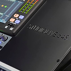 PreSonus StudioLive 64S 64-channel/43-bus digital console/recorder/interface with AVB networking and quadcore FLEX DSP Engine