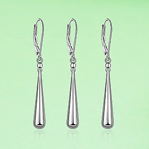 Baseball Bat Bar Earrings Hypoallergenic Sterling Silver Dangle Drop Weird One Piece 3Pcs Earring Hooks Mini Cool Small Christmas Holiday Cosplay Gift