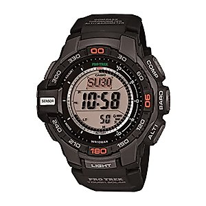 Casio Men's Pro Trek PRG-270-1 Tough Solar Triple Sensor Multifunction Digital Sport Watch
